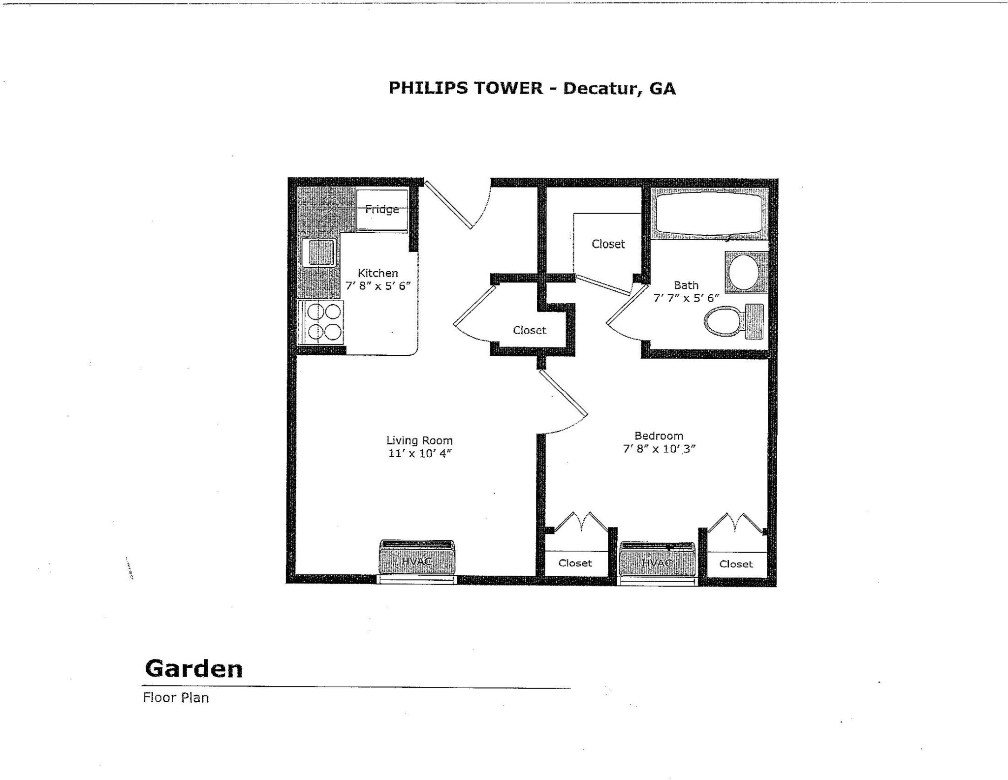 Affordable Senior Housing Decatur GA | Philips Tower